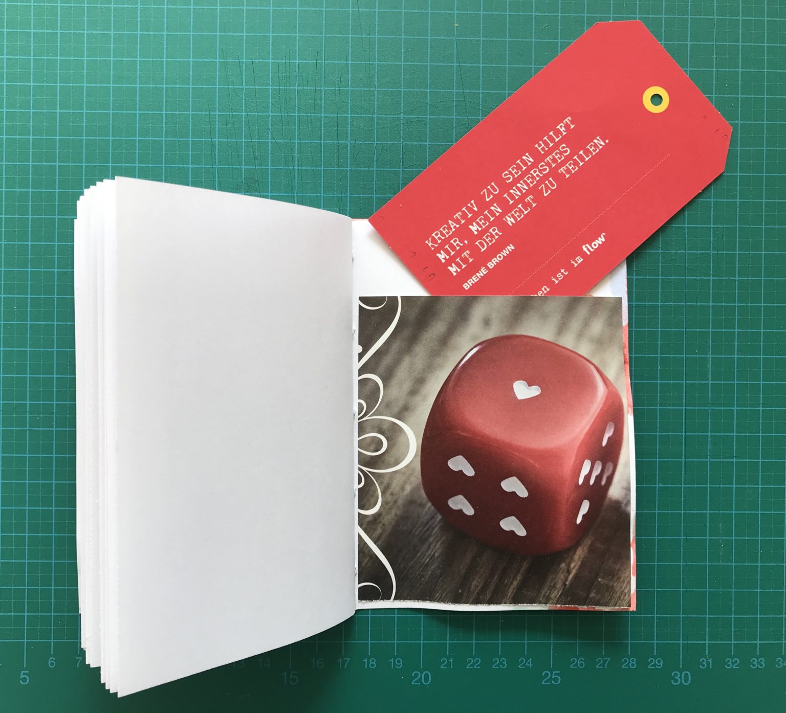 Journal oder Tagebuch mal selbst binden, in 4 einfachen Schritten